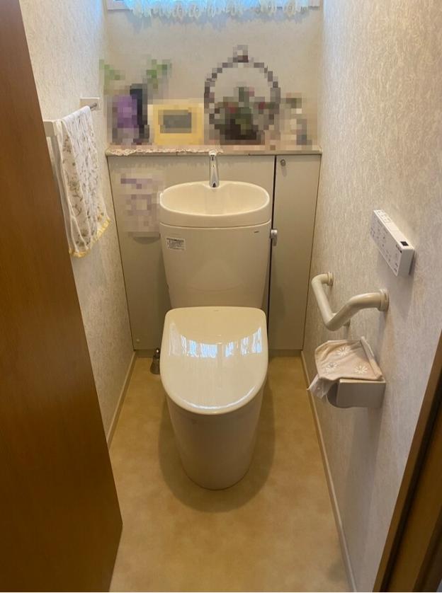 2階と3階のトイレをTOTOピュアレストQR・EXにリフォーム★ | リフォーム実例 | TOTO株式会社